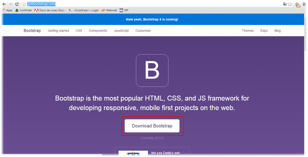 Importing the Bootstrap library into the Scriptcase | Scriptcase Blog - Development, Web Design ...